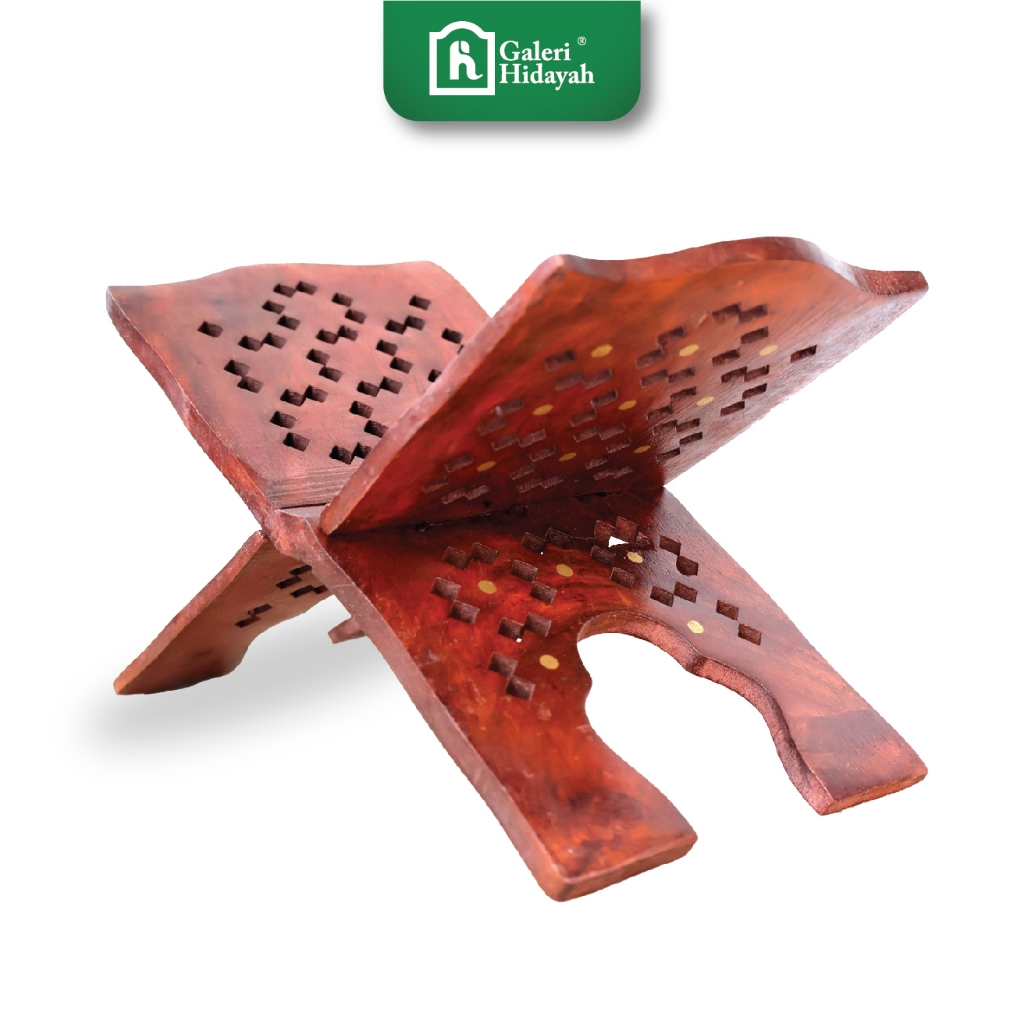 Rehal Kayu Tembaga [Rehal Al-Quran Lipat] | Shopee Malaysia