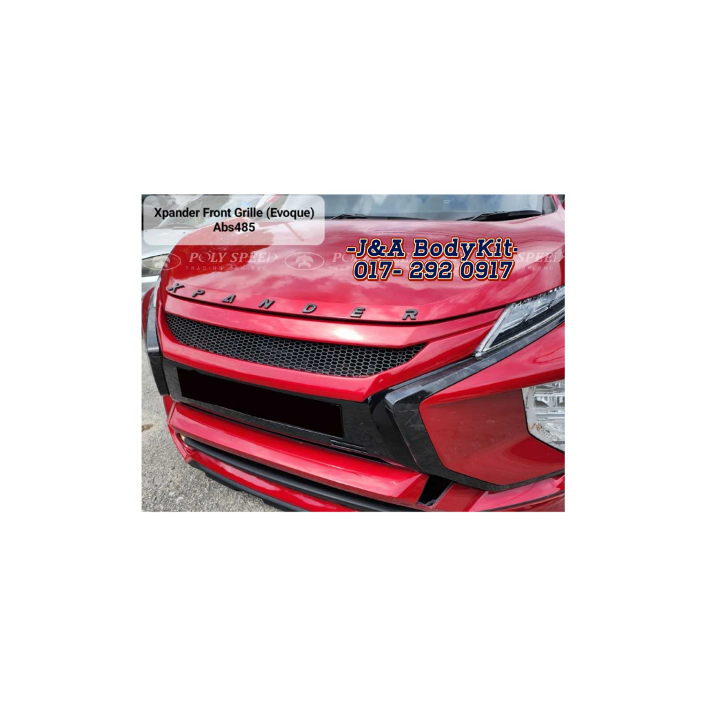 Mitsubishi Xpander Evoque Front Grill With Paint | Shopee Malaysia