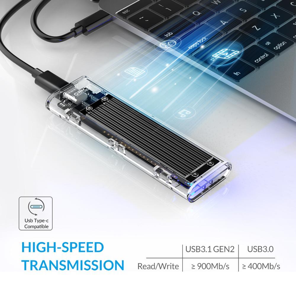 ORICO NVME Enclosure NGFF Casing M2 SSD Case NVME SSD Enclosure M.2 to ...