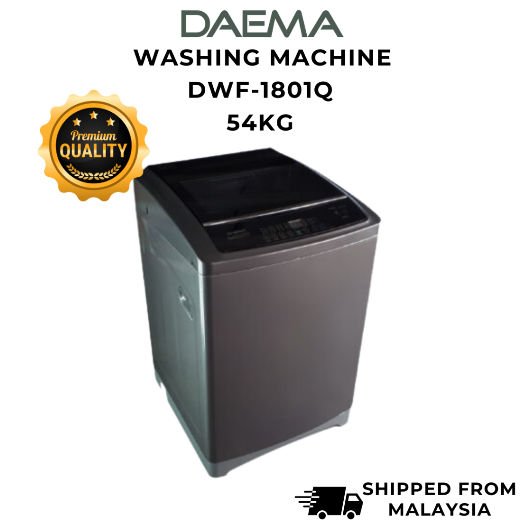DAEMA 18KG Top Loading Fully Auto Washing Machine DWF-1801Q | Shopee Malaysia