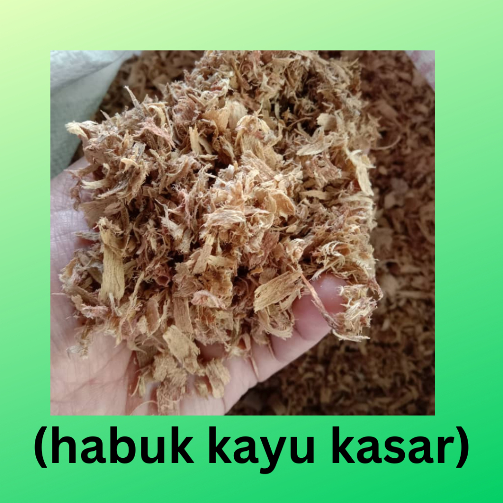 HABUK KAYU KASAR 1KG KEGUNAAN UNTUK TERNAKAN DAN TUMBUHAN | Shopee Malaysia
