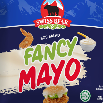SWISS BEAR Fancy Mayo 3 Litre 3Kg 3L Mayo Mayonis mayonis mayonnaise ...