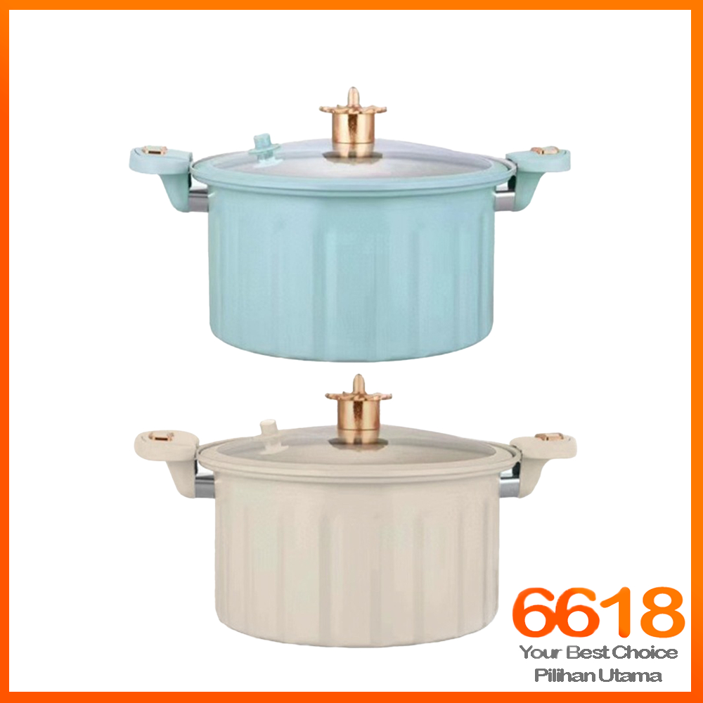 Periuk Sup Mikro Enamel Roma Periuk Sup Tidak Melekat Periuk Rebus ...