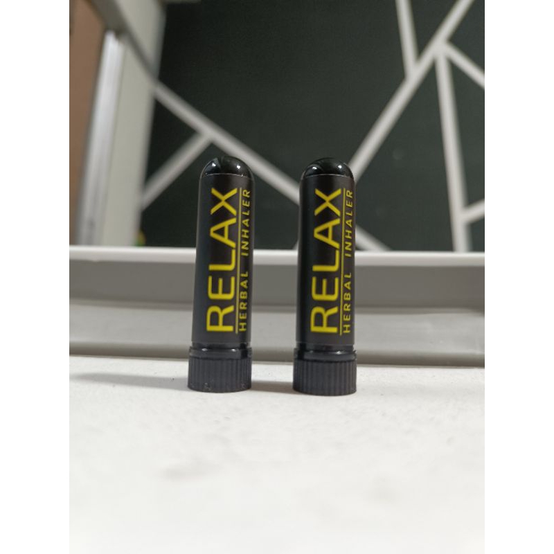 RELAX your body and minds Herbal Inhaler Viral Control Anxiety Berdebar ...