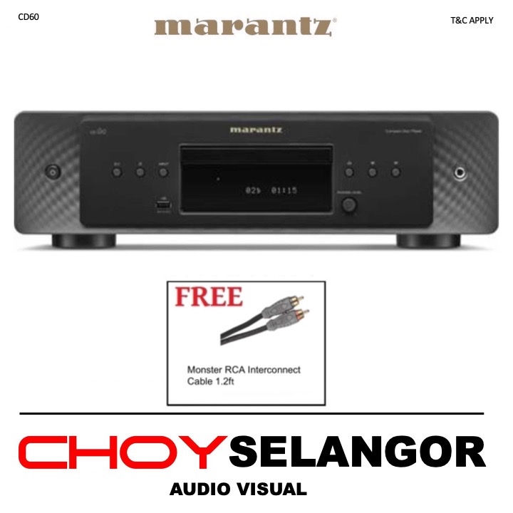 Marantz CD60 CD Player With Free Gift | Shopee Malaysia