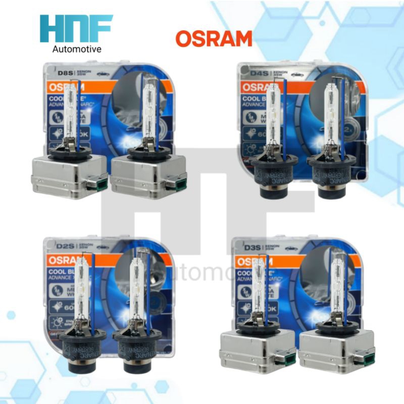 OSRAM D8s XENARC Cool Blue Hid Bulb D8S 6000k 35w Head Light | Shopee ...