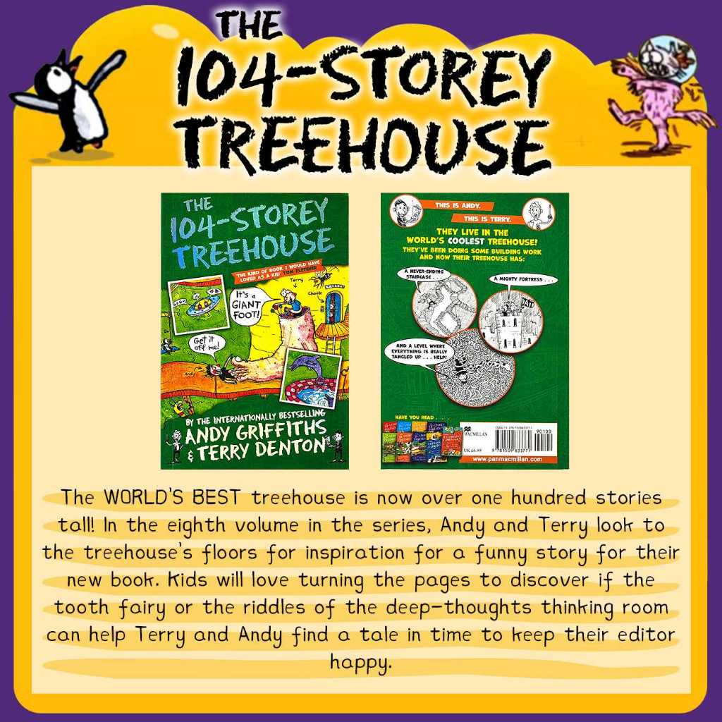 [Latest 13 Books]The 13-Storey Treehouse Series Collection Boxset (13 ...