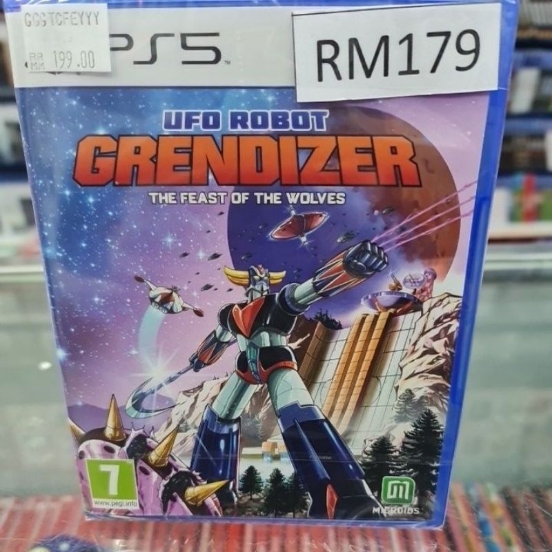 PS5 UFO ROBOT GRENDIZER THE FAST OF THE WOLVES ENG CHI R2 NEW AND ...