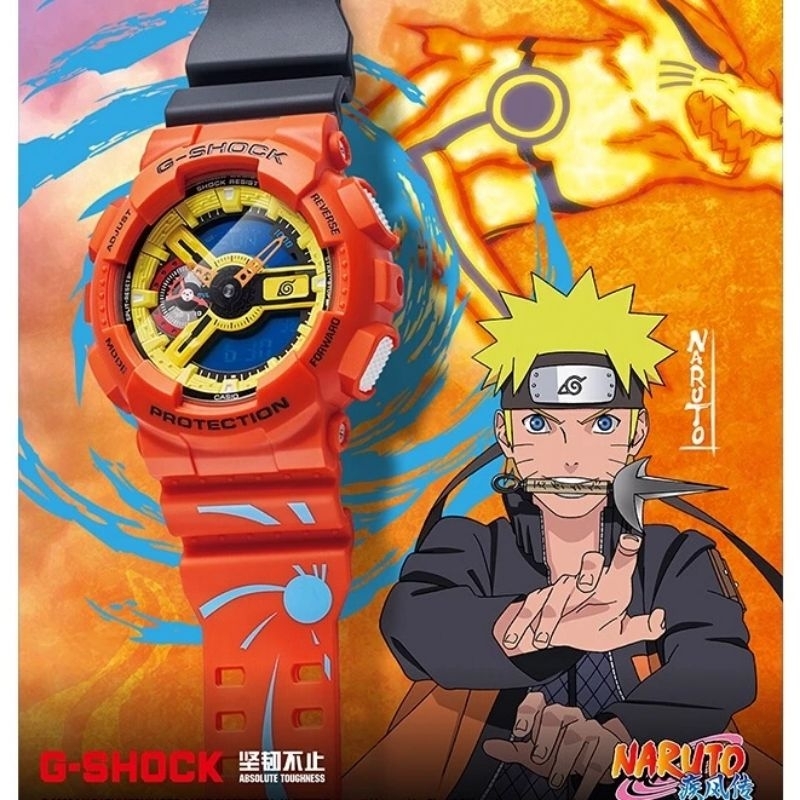 Jam G-SHOCK (NARUTO) GA-110NAR21-4JF (copy original 1-1 premium ...