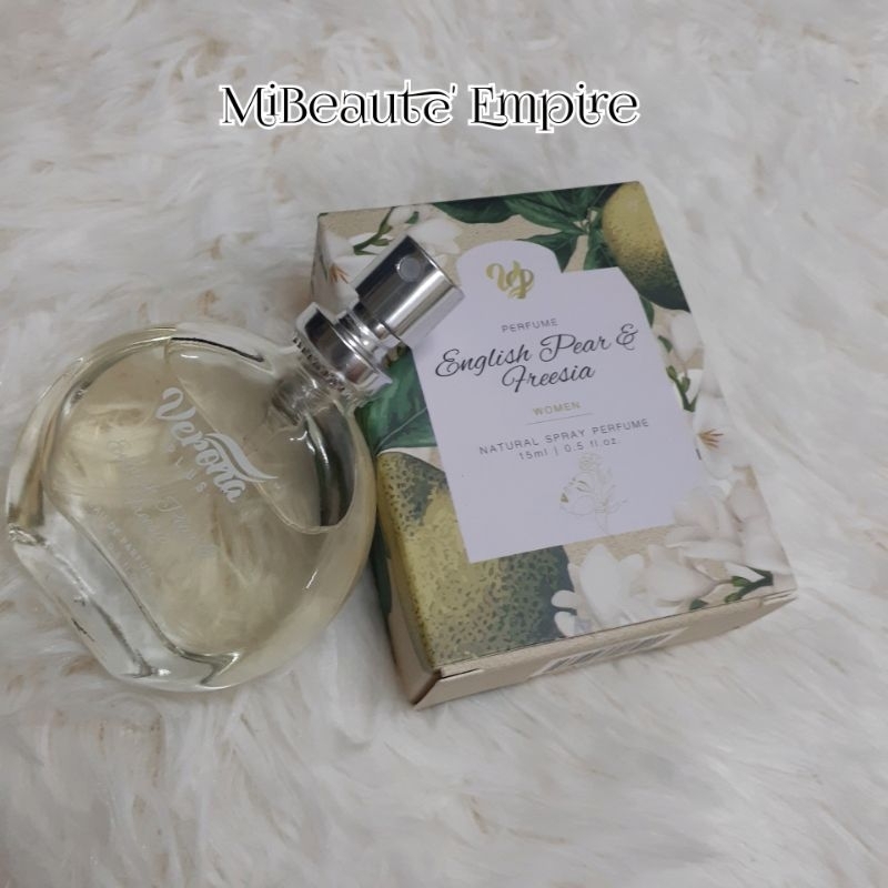 Verona Plus English Pear & Freesia Women Natural Spray Perfume For ...