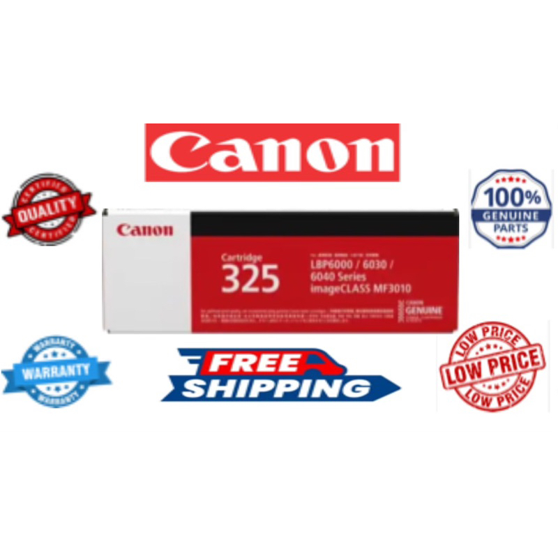 CANON 325 LASER PRINTER TONER - BLACK(LBP6000, LBP6030, LBP6030W ...