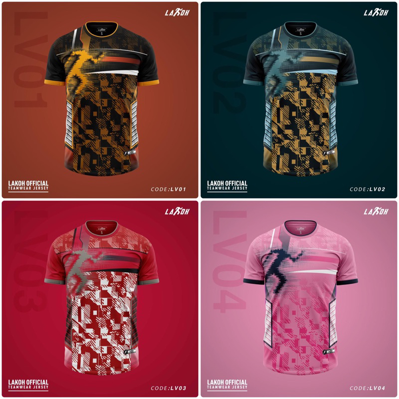 NEW BRAND LAKOH SPORT Jersey Futsal / Jersi Murah / Sport Jersey Ready ...