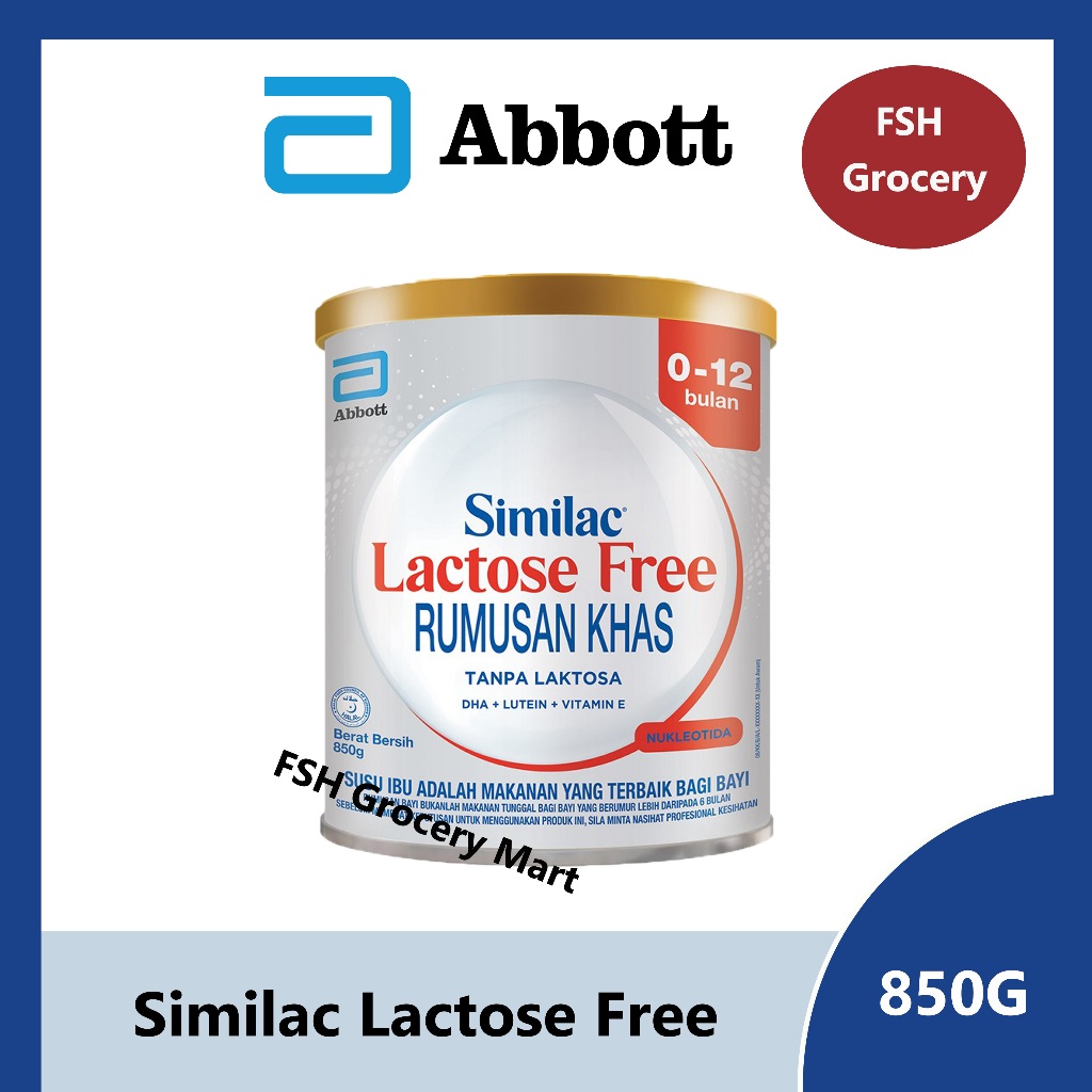 Similac Lactose Free 850G (Similac LF) | Shopee Malaysia