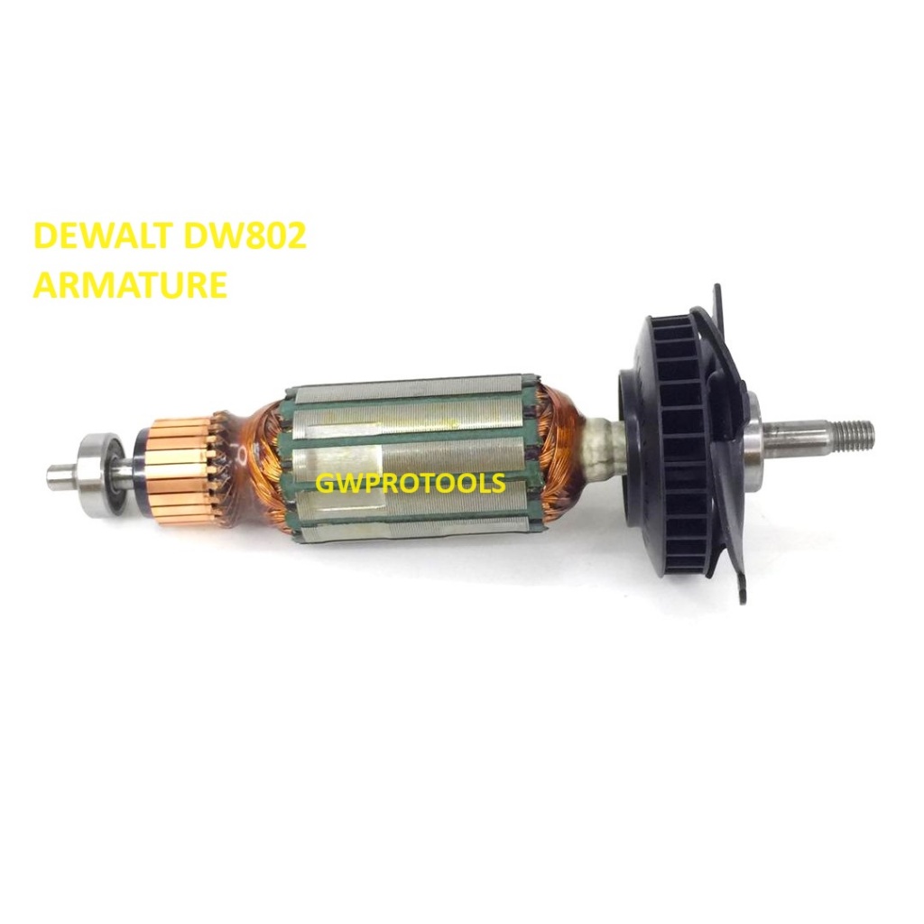 DW802 DEWALT 100MM 850W SMALL ANGLE GRINDER / PENGISAR SUDUT KECIL ...