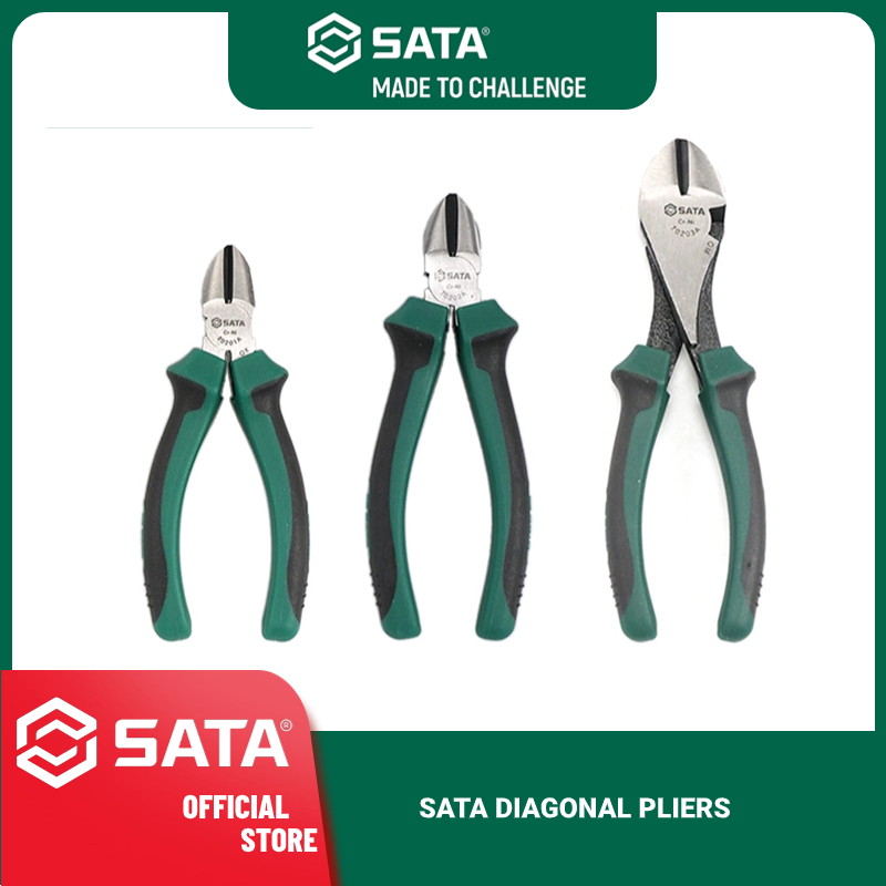 SATA DIAGONAL PLIERS / SATA 70201A 5'' / SATA 70202A 6'' / SATA 70203A ...