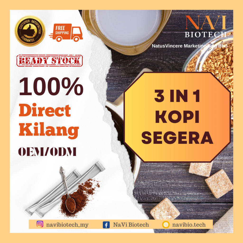 [1 SACHET] 3 IN 1 KOPI SEGERA | KOPI BERKUALITI TINGGI | RAMUAN ...