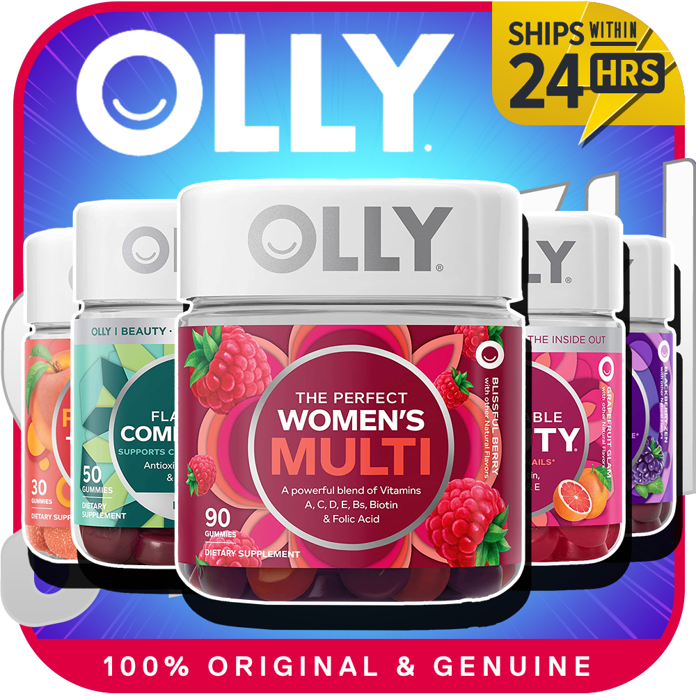 OLLY Stress / Complexion / Beauty / Probiotic / Multi Vitamin / Glowing ...