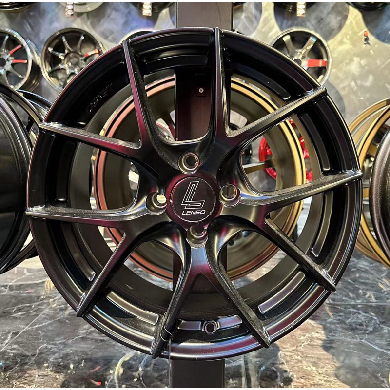 ORIGINAL LENSO Wheels Jager Dyna Sport Rim 16” 17” 18” ET35 (Made In ...