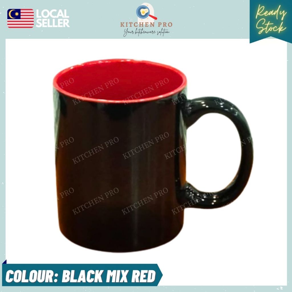 𝐊𝐈𝐓𝐂𝐇𝐄𝐍 𝐏𝐑𝐎 | Plain Colour Ceramic Coffee Tea Mug For Gathering / 320ml ...