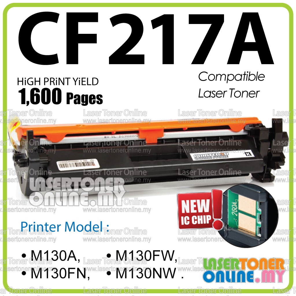 CF217A CF 217A Compatible to H* CF217A 17A LaserJet Pro M102 M102a ...