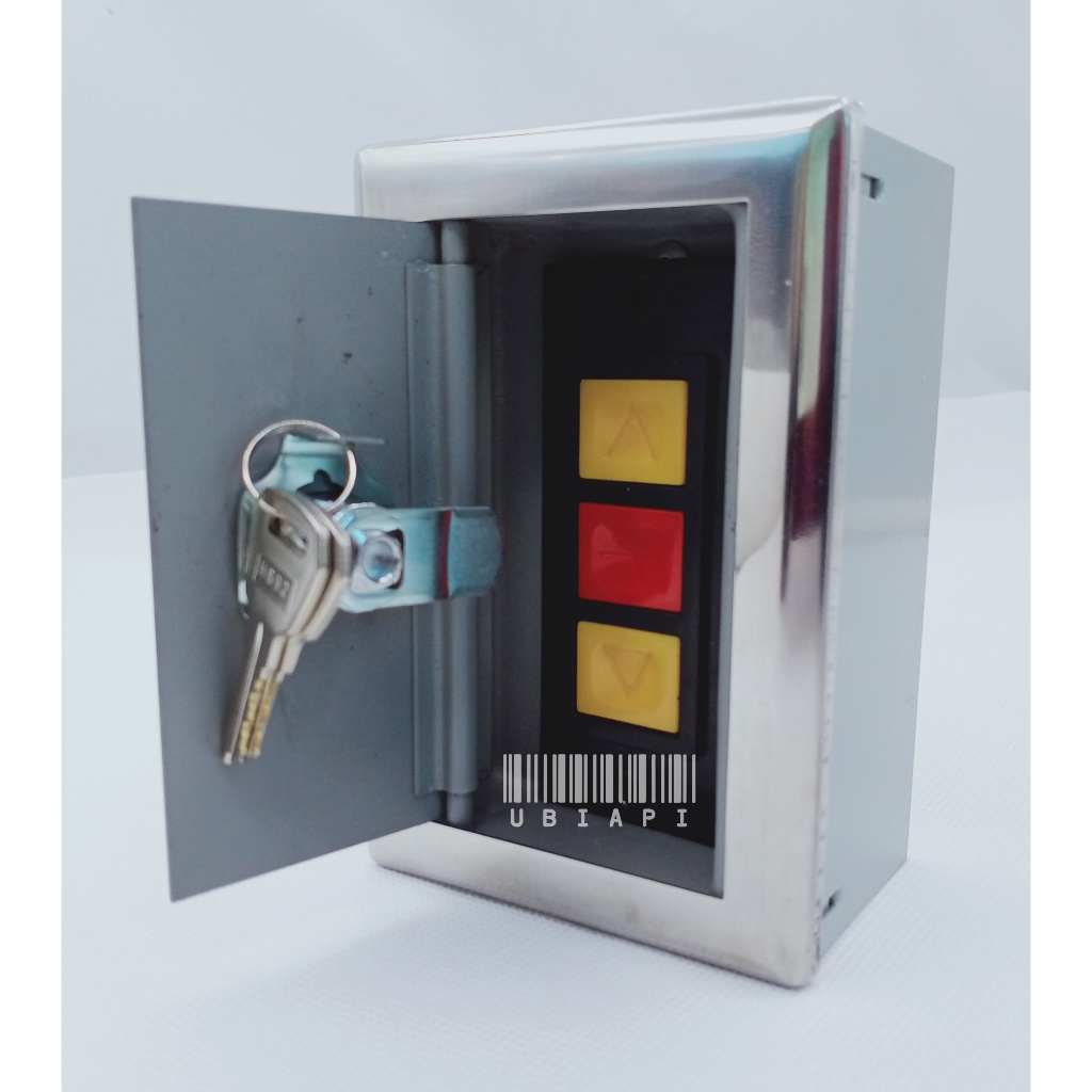 Roller Shutter Motor Push Button Box + Switch For Roller Shutter Door ...