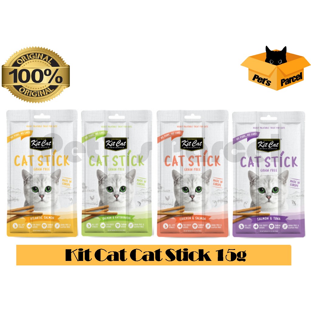 Kit Cat Cat Sticks Cat Treats Food/Cat Snack (15g) | Shopee Malaysia