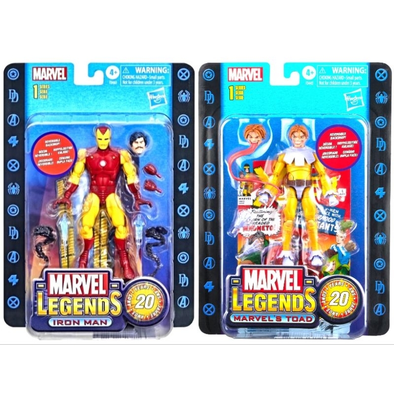 Marvel Legends Retro Iron Man Toad 20th Anniversary | Shopee Malaysia