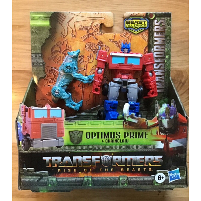 TRANSFORMERS RISE OF THE BEASTS OPTIMUS PRIME & CHAINCLAW | Shopee Malaysia