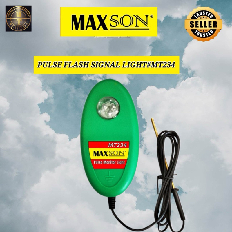 Pulse Flash Signal Light MAXSON / Pagar Elektrik#MT234 | Shopee Malaysia