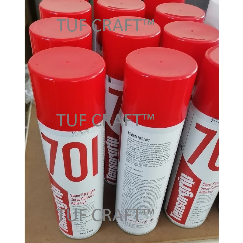 TENSORGRIP CONTACT ADHESIVE SPRAY CA MULTI PURPOSE SUPER STRONG BONDING ...