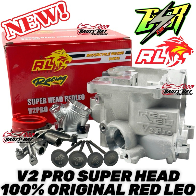 RED LEO 100% ORIGINAL SUPERHEAD CNC LC135 Y15ZR Y16ZR 19/22 20/23 22/25 ...