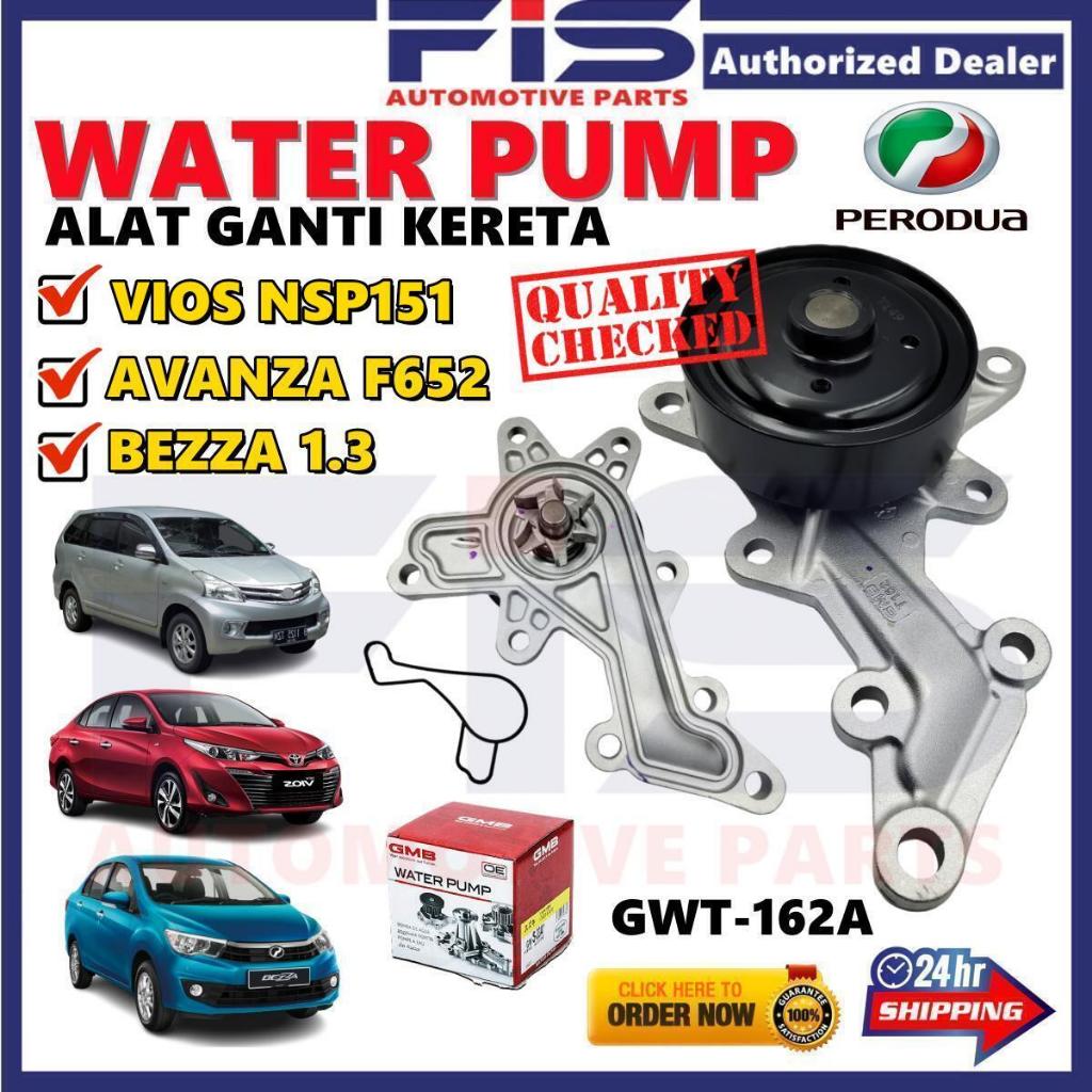 FIS GMB Original Water Pump Perodua Bezza 1.3 Toyota Avanza F652 Vios ...