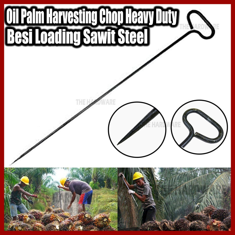 BESI LOADING STEEL Oil Palm Harvesting Chop Heavy Duty/Chop Kelapa ...