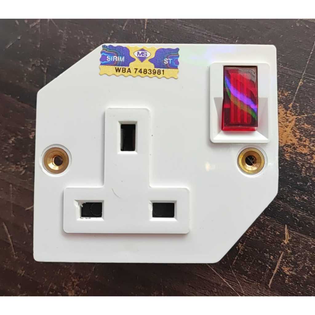 WILCO 1G 13A SWITCH SOCKET | Shopee Malaysia