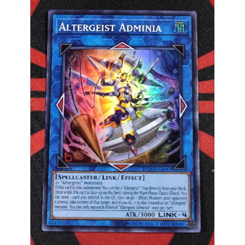 YUGIOH KONAMI DUNE-AE047 Altergeist Adminia (Super Rare) | Shopee Malaysia