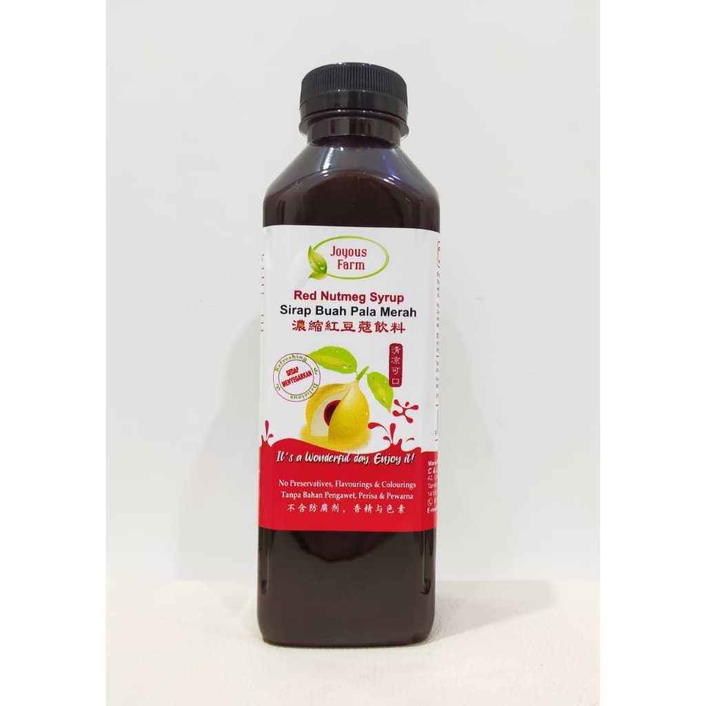Penang Joyous Farm Nutmeg Fruit Drink Base / Minuman Buah Pala 槟城浓缩豆蔻汁 ...