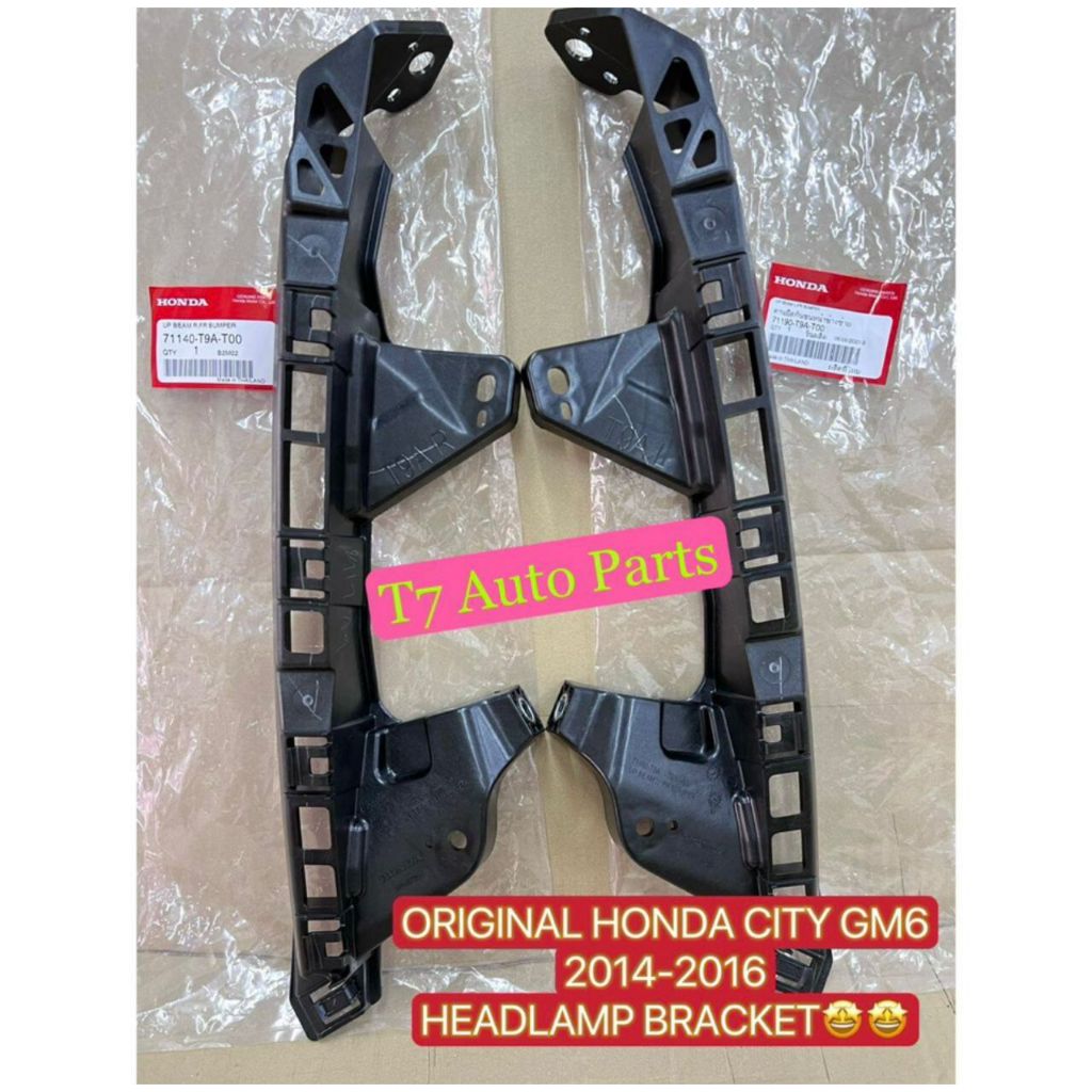 ORIGINAL HONDA CITY GM6 T9A 2014-2016 FRONT DEPAN BUMPER HEADLAMP ...
