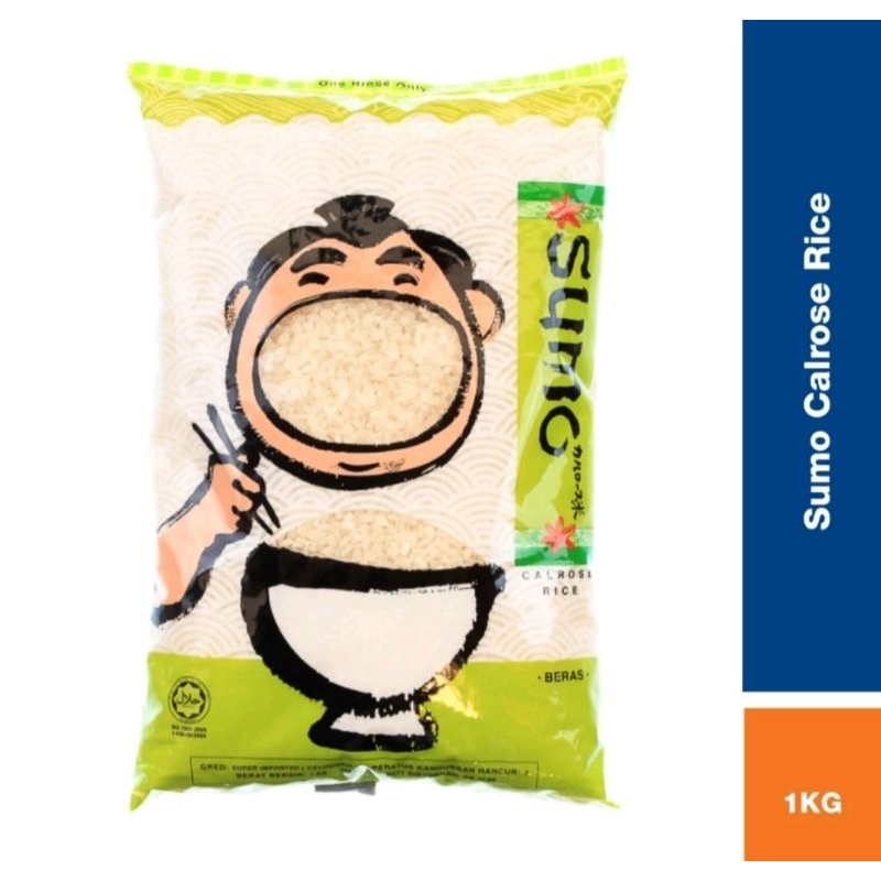 Sumo Calrose Rice / Beras Sushi Sumo (1kg) | Shopee Malaysia