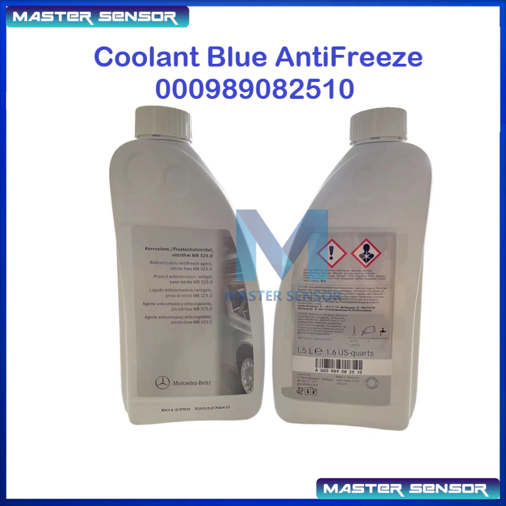 (100% ORIGINAL) Mercedes Benz Coolant Blue AntiFreeze 000989082510 ...