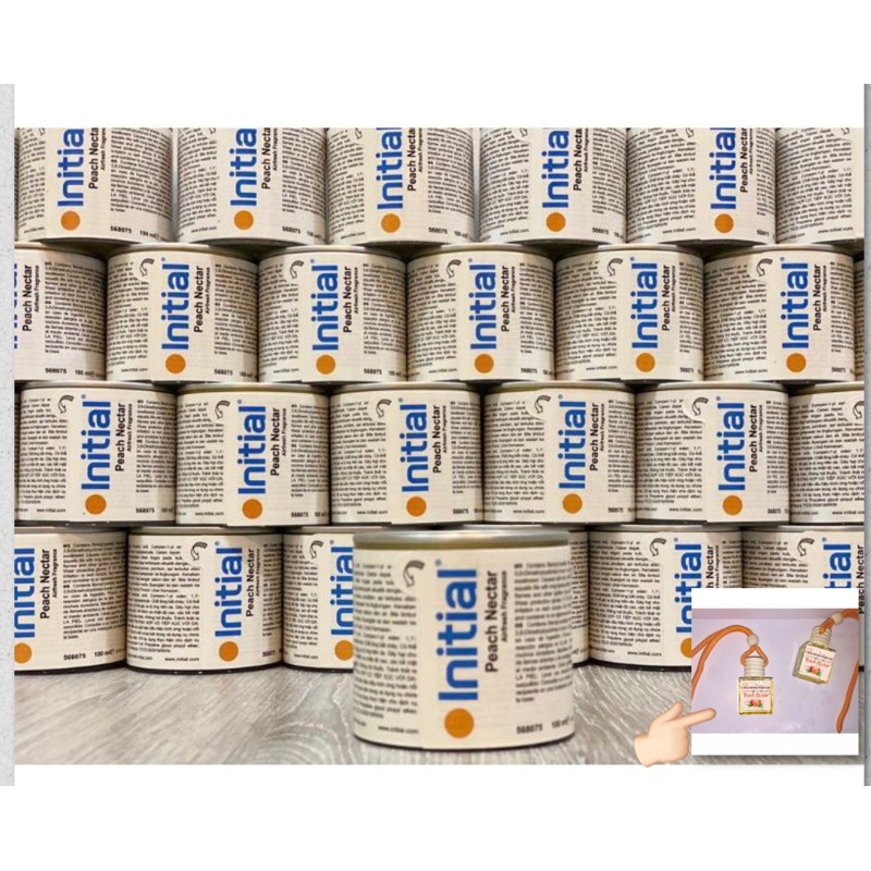 INITIAL PEACH NECTAR ORIGINAL mini repack[NEW LISTING ITEM] | Shopee ...