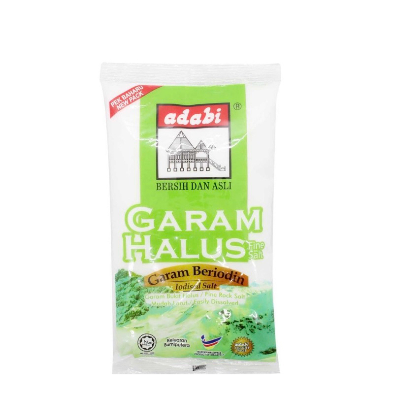 adabi fine salt 400g | Shopee Malaysia