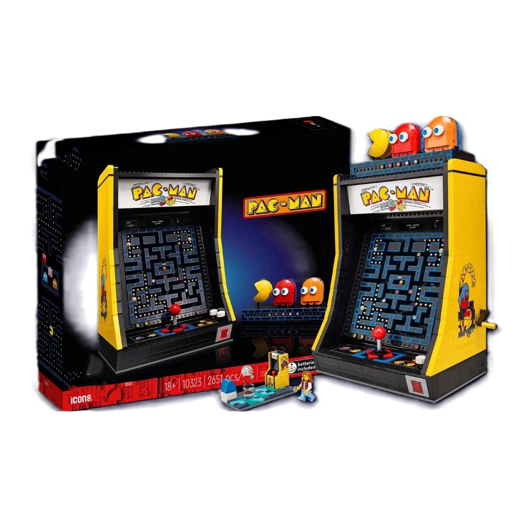 Lepin Pac-Man Arcade Pacman Building Block Bricks Compatible 10323 ...