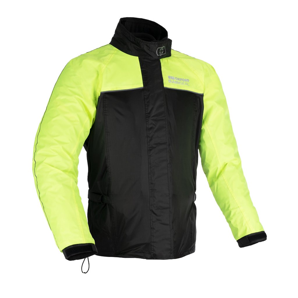 Oxford Rainseal Motorcycle Waterproof Over Jacket Black/Fluo - To be ...