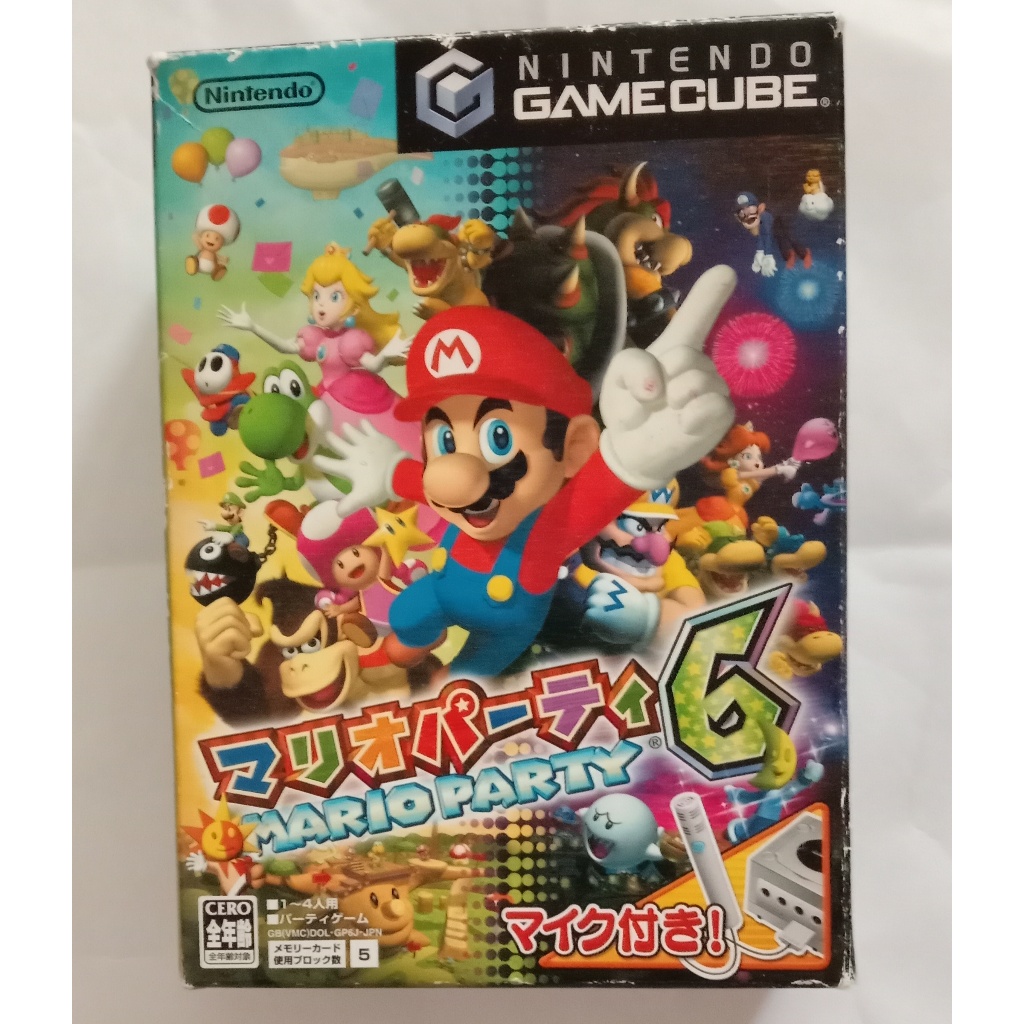 Mario Party 6 japan edition Nintendo GameCube (Party Game) | Shopee ...