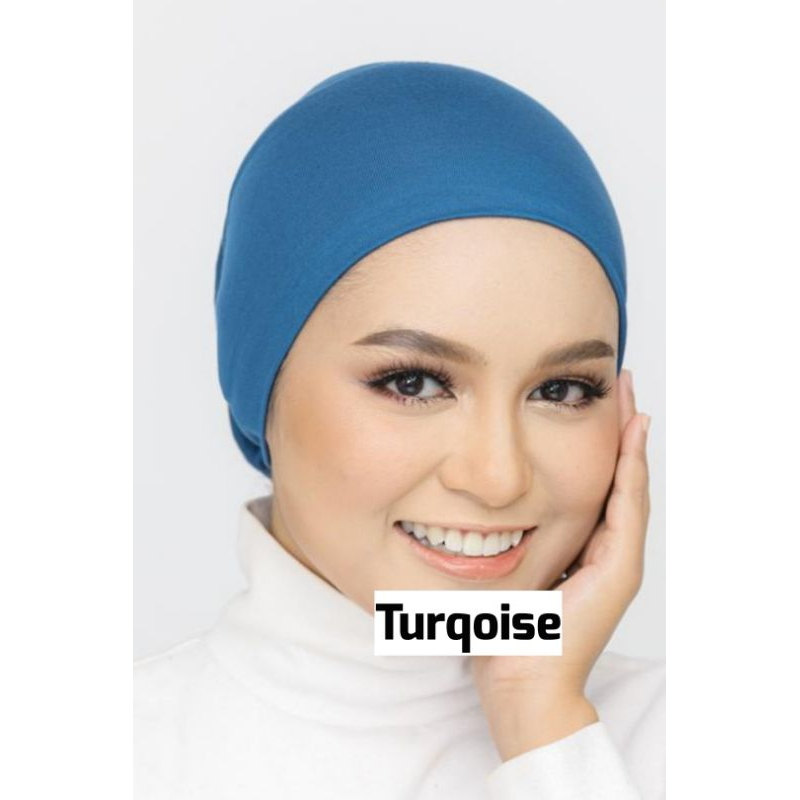 Anak Tudung Inner Warda Soft Cotton Fully Covered Inner Scarf Sanggul ...