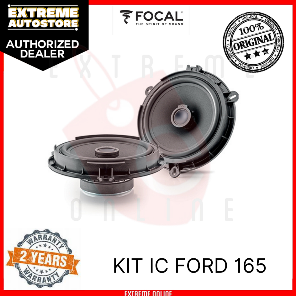 Focal Inside IC FORD 165 6-1/2" 2-way car speakers for select Ford and Lincoln vehicles | Shopee ...