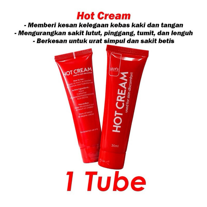 HOT LOTION (HOT CREAM) JUS JADI JUS CEDA JUS RATU PARI JUS TIYARA ...