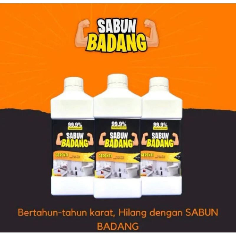SABUN BADANG VIRAL | STAIN REMOVER PENCUCI LANTAI, TANDAS, DINDING ...