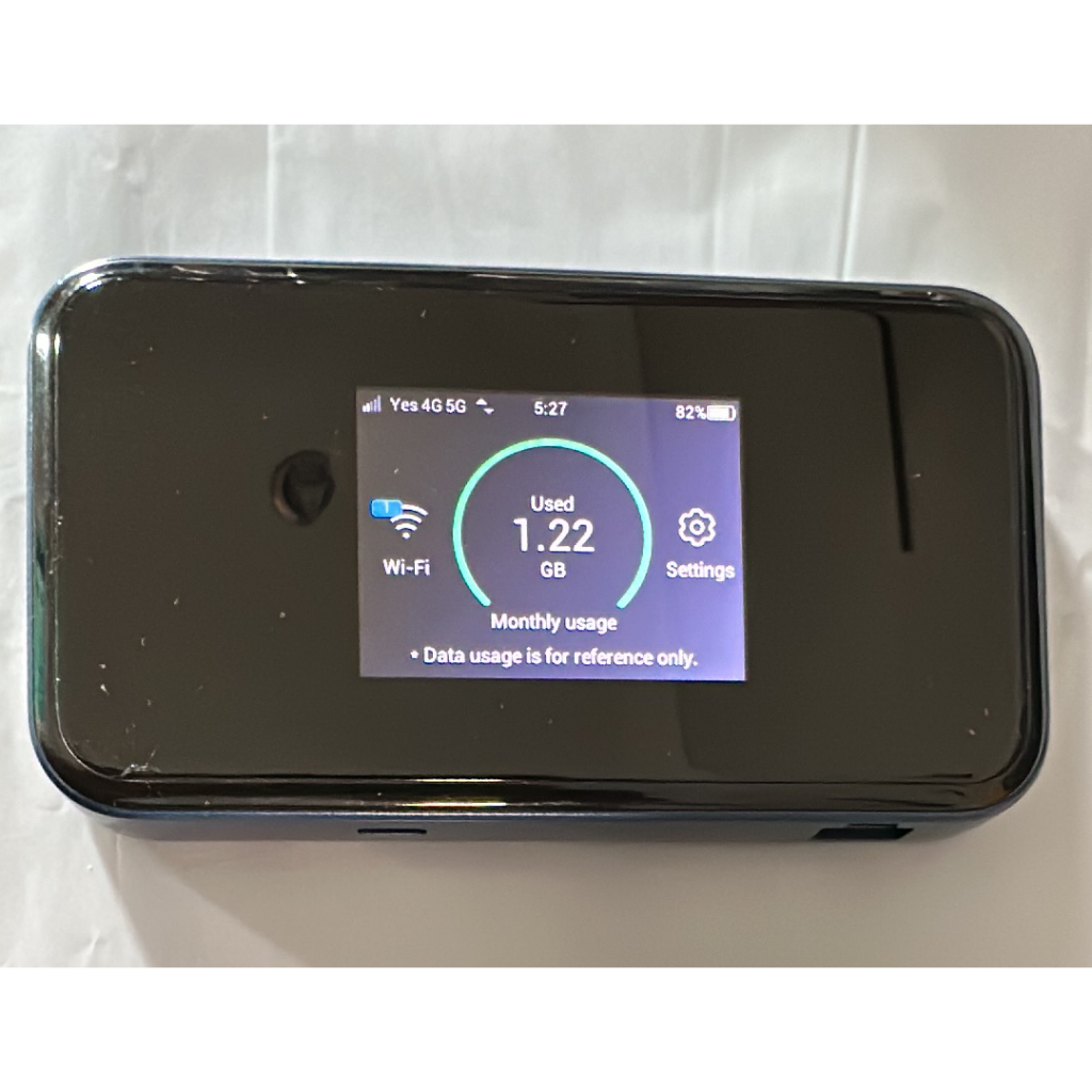 ZTE MU5001 MU500 5G 5.7Gbps 4G+ LTE UNLOCKED MiFi Modem Router Mini Pocket WiFi 80% NEW | Shopee ...