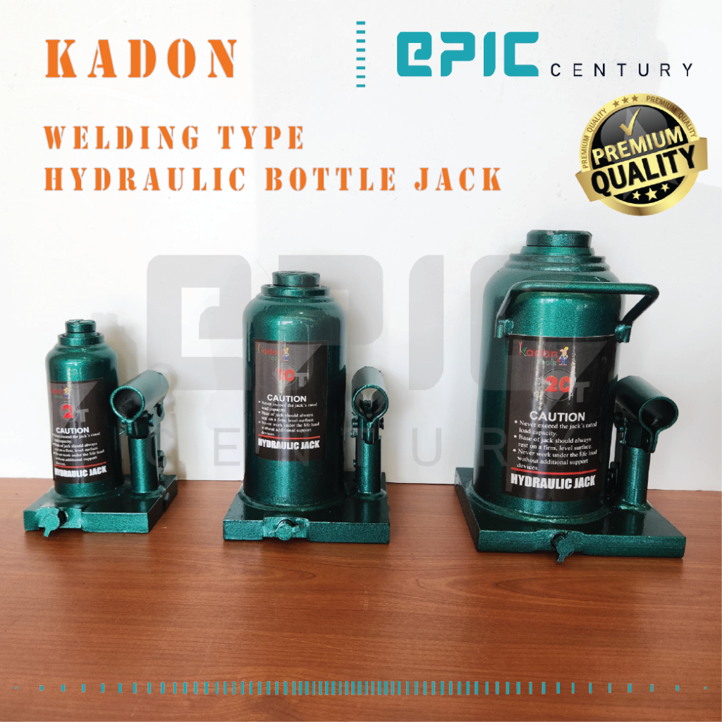 KADON WELDING TYPE HYDRAULIC BOTTLE JACK 2TON | Shopee Malaysia